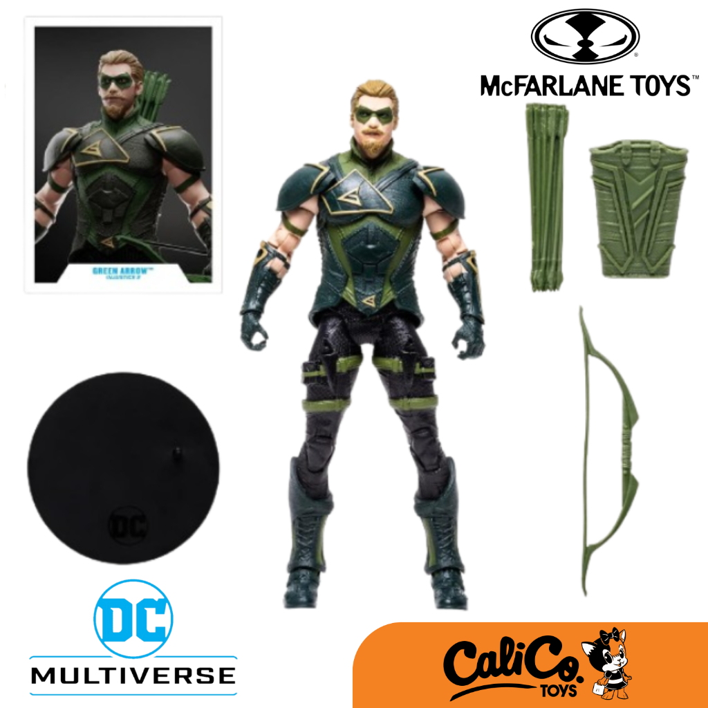 McFarlane - DC Multiverse - Injustice 2 Green Arrow 7 Inch Action Figure Loose NO BOX | Shopee ...