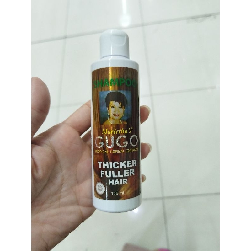 GUGO TROPICAL HERBAL EXTRACT THICKER FULLER HAIR SHAMPOO 125ML | Shopee ...