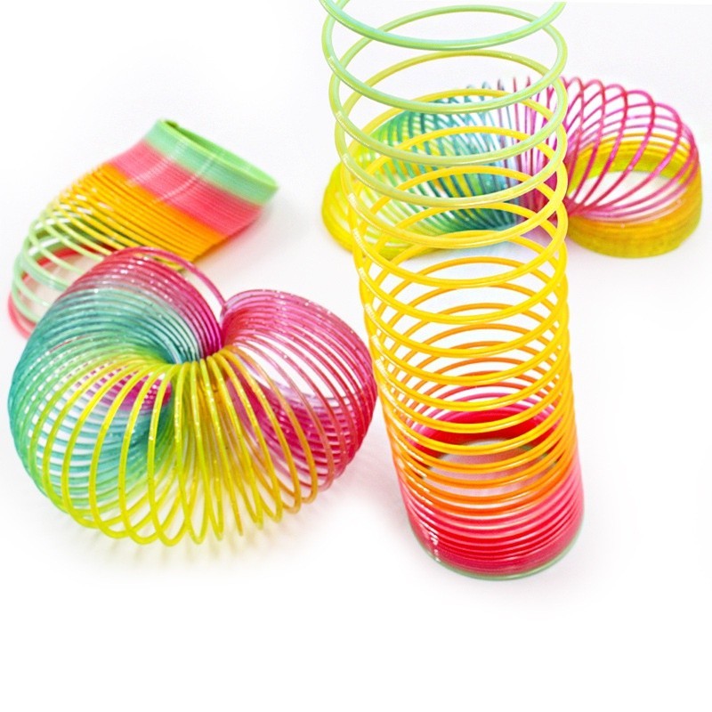 Classic Toys Rainbow Circle Spring Toy / Pen Holders 13cm [3+ Ages ...