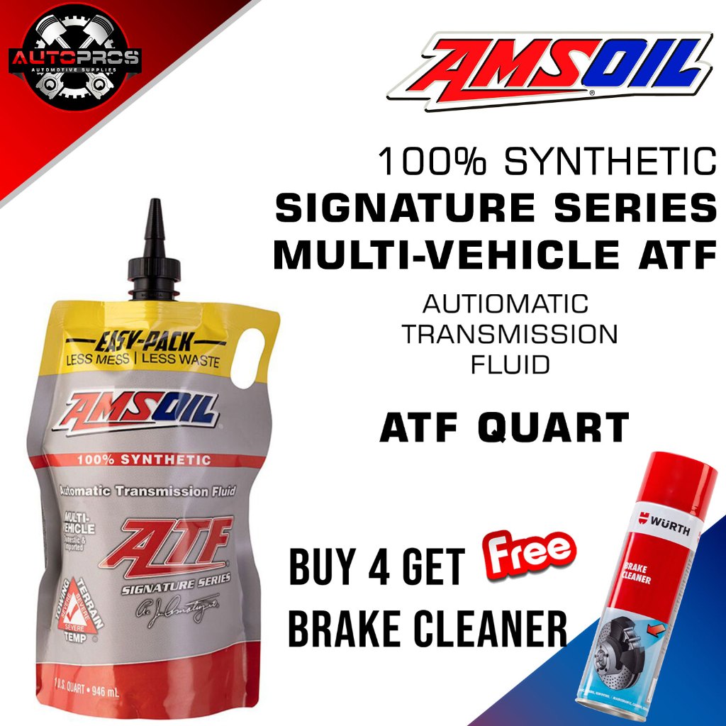 AMSOIL Signature Series Multi-Vehicle ATF Automatic Transmission Fluid ...