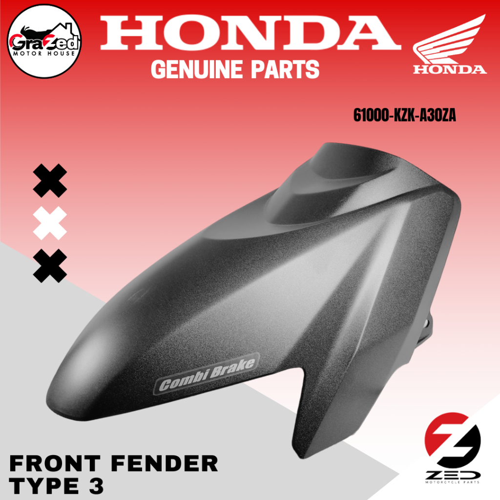 FRONT FENDER for Honda Dio 2021 (61000-KZK-910ZA) GENUINE | Shopee ...