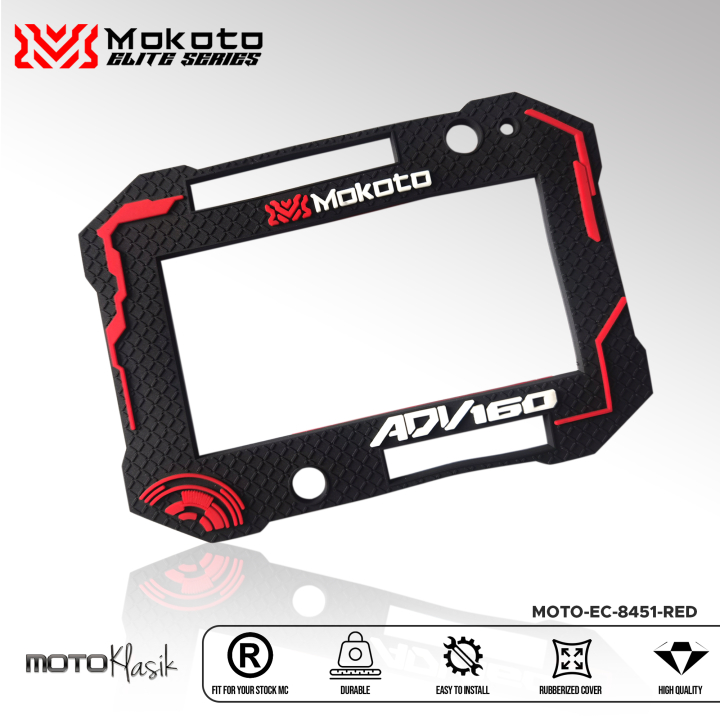 MOKOTO ELITE SERIES HONDA ADV 160 RUBBER SPEEDOMETER GAUGE PANEL ...
