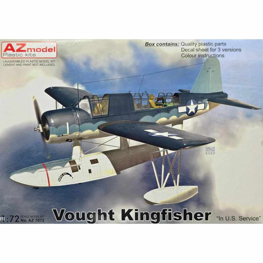 KPM 1/72 Vought Kingfisher in US Service | Shopee Philippines