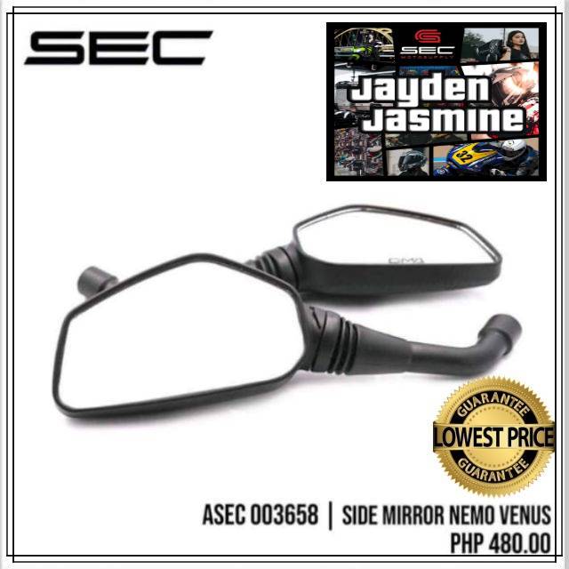Side mirror venus (original sec brand) | Shopee Philippines