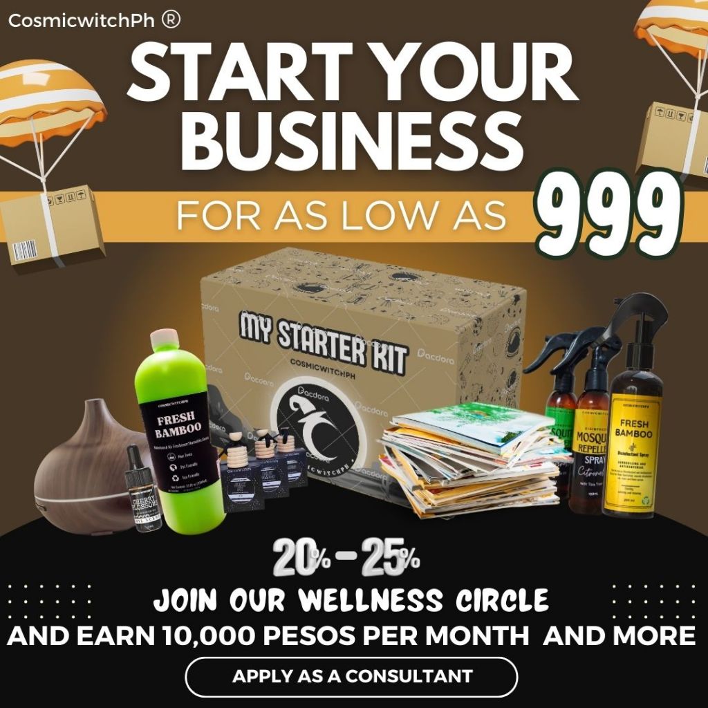 Business Package CosmicwitchPh Negosyo Pack Starter Kit | Shopee ...