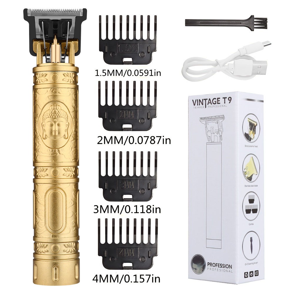 Hair Clipper Hair Trimmer Rechargeable Razor Hair Cut Original | Shopee ...