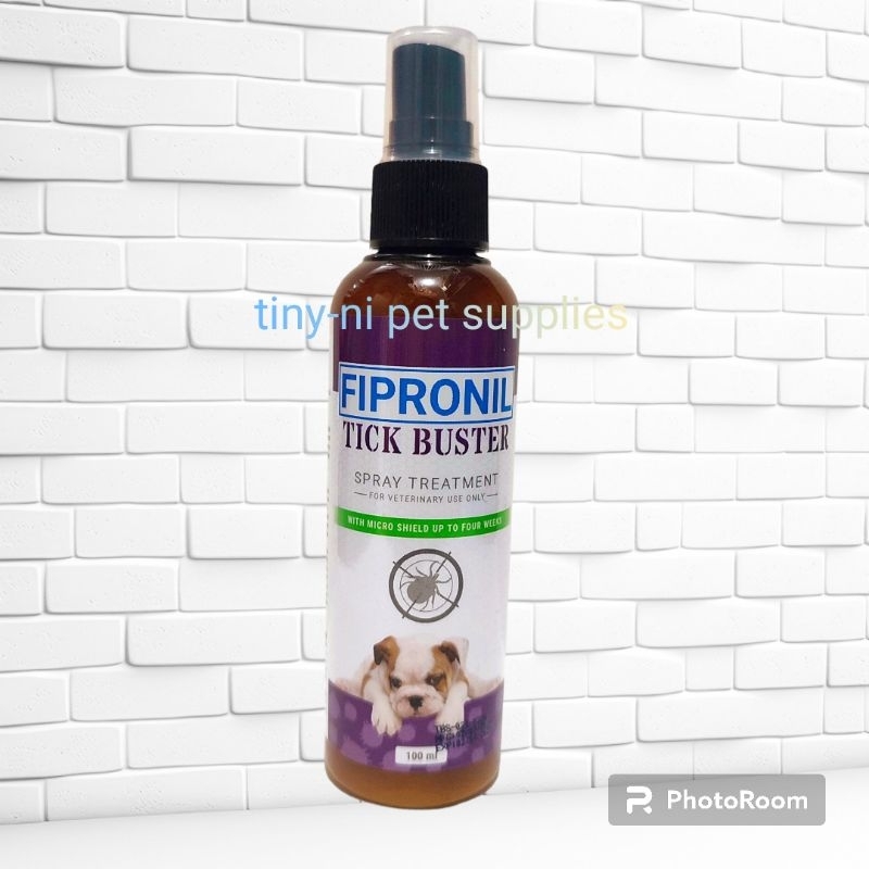 Tick Buster Spray|100ml Active Fipronil Kills Tick & Flea for Pet Dog ...