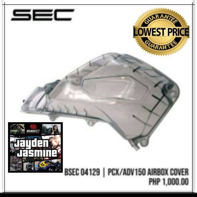 Pcx / adv 150 airbox cover (original sec brand) | Shopee Philippines
