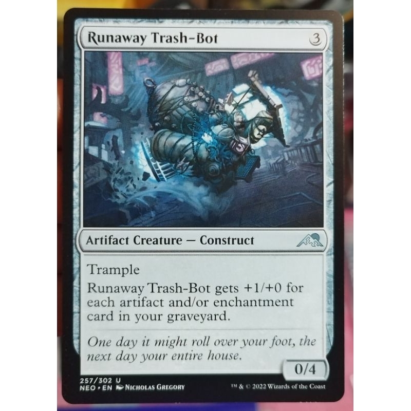 Runaway Trash-Bot (Magic the gathering) | Shopee Philippines