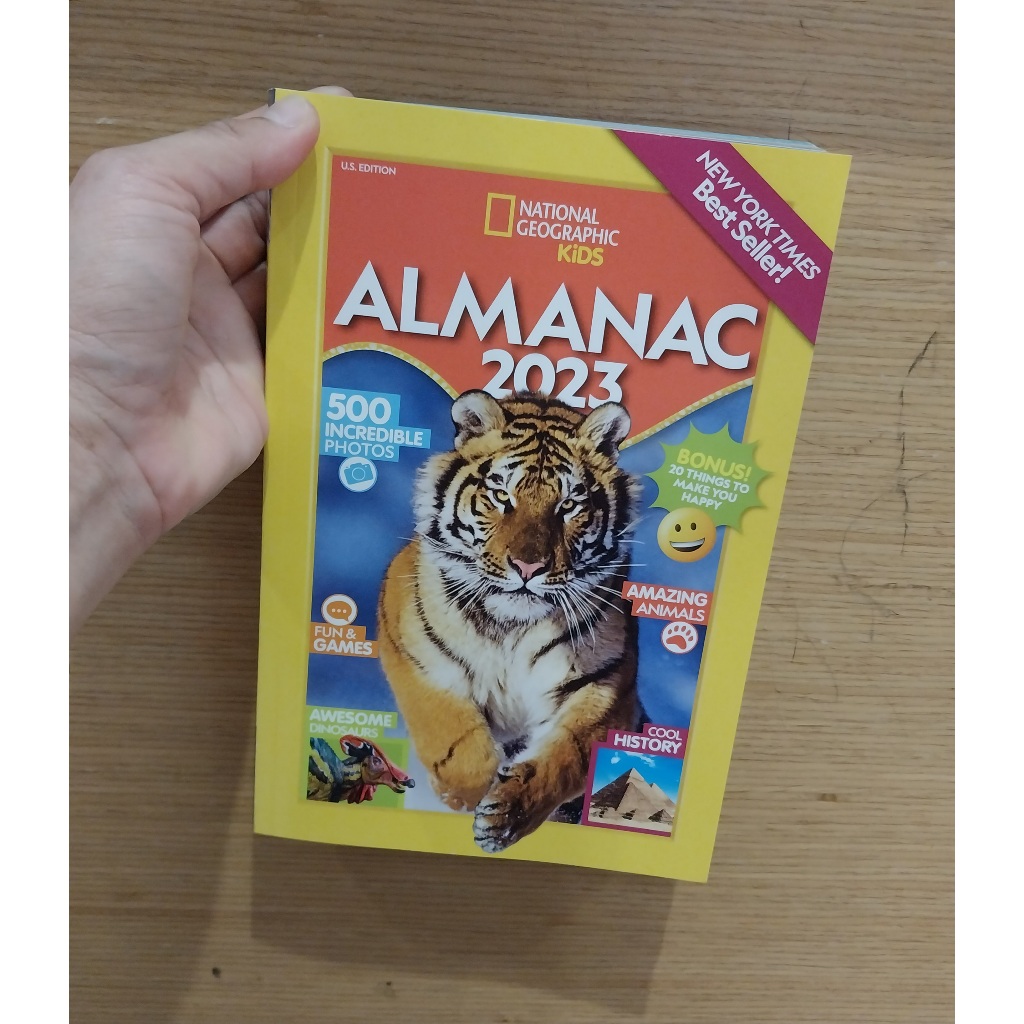 National Geographic Kids Almanac 2023 Soft Cover . | Shopee Philippines