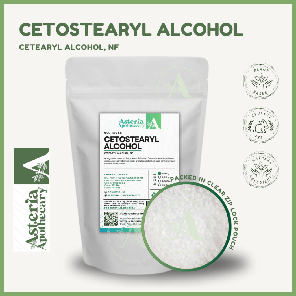 Cetostearyl Alcohol / Cetearyl Alcohol 100g, 500g 1Kg- Asteria ...