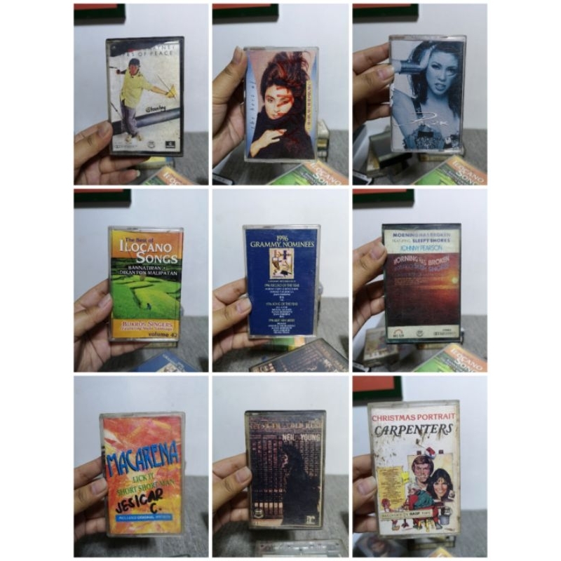 (DW2-4) Random Collectibles Cassette Tapes | Shopee Philippines