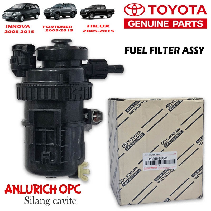 FUEL FILTER ASSEMBLY TOYOTA INNOVA/FORTUNER/HILUX 1KD/2KD 2004-2016 ...