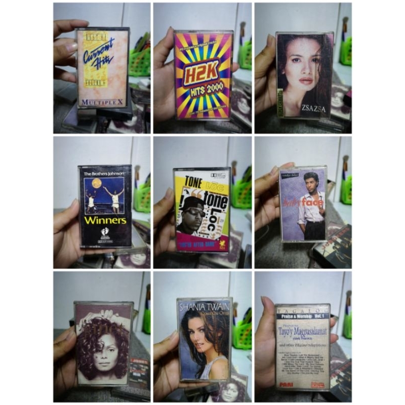 (DW3-3) Random Collectibles Cassette Tapes | Shopee Philippines