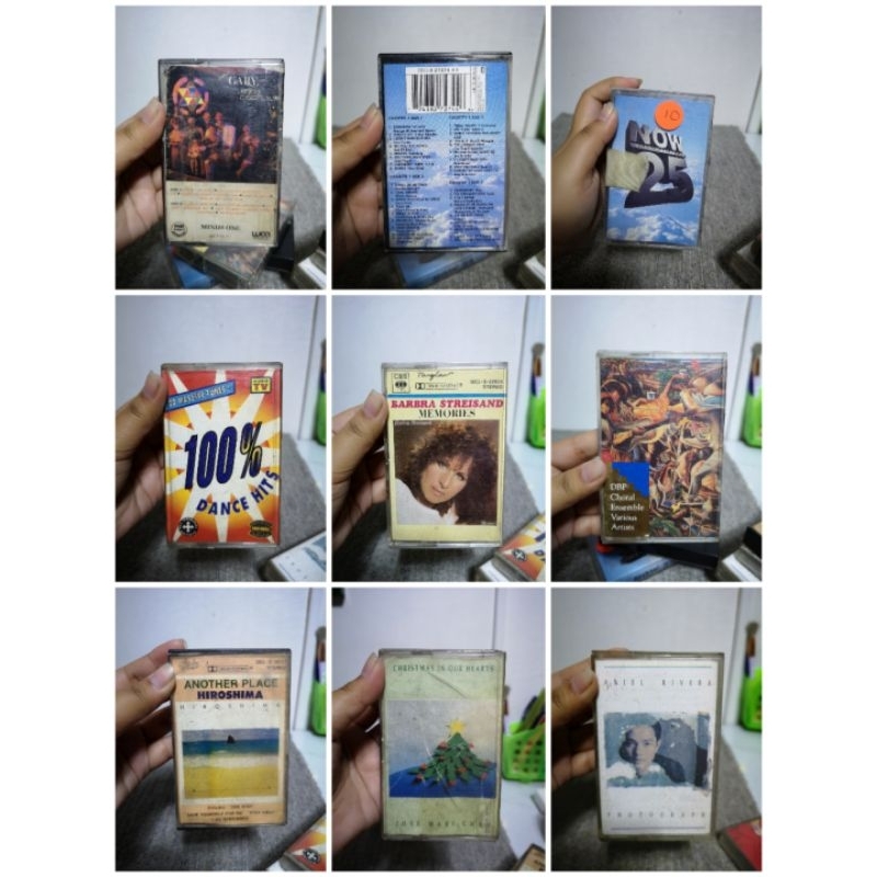 (DW3-4) Random Collectibles Cassette Tapes | Shopee Philippines