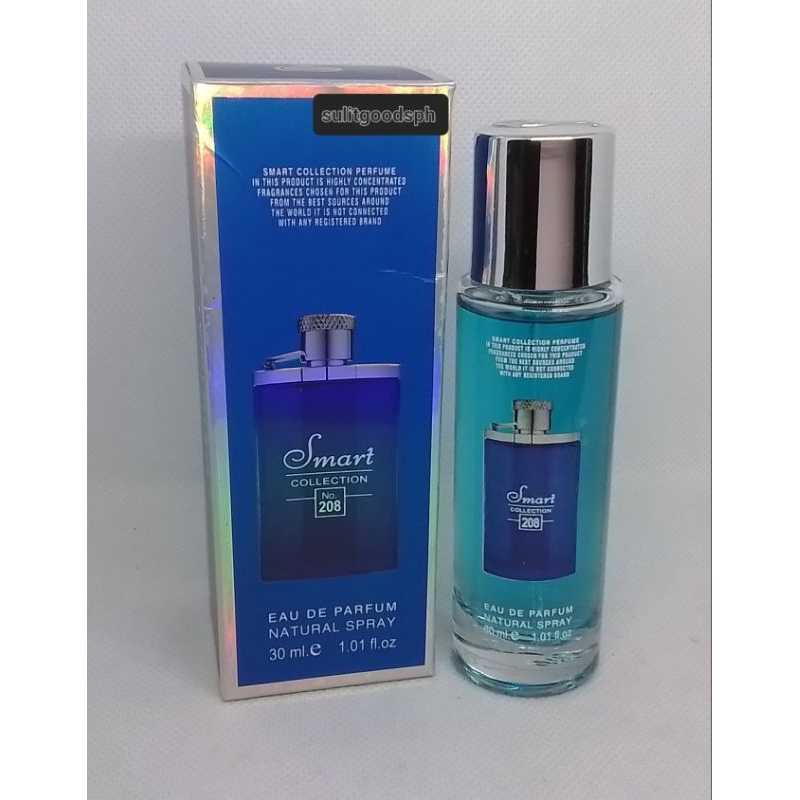 SMART COLLECTION PERFUME NO. 208 FOR MEN 30 ML EDP | Shopee Philippines