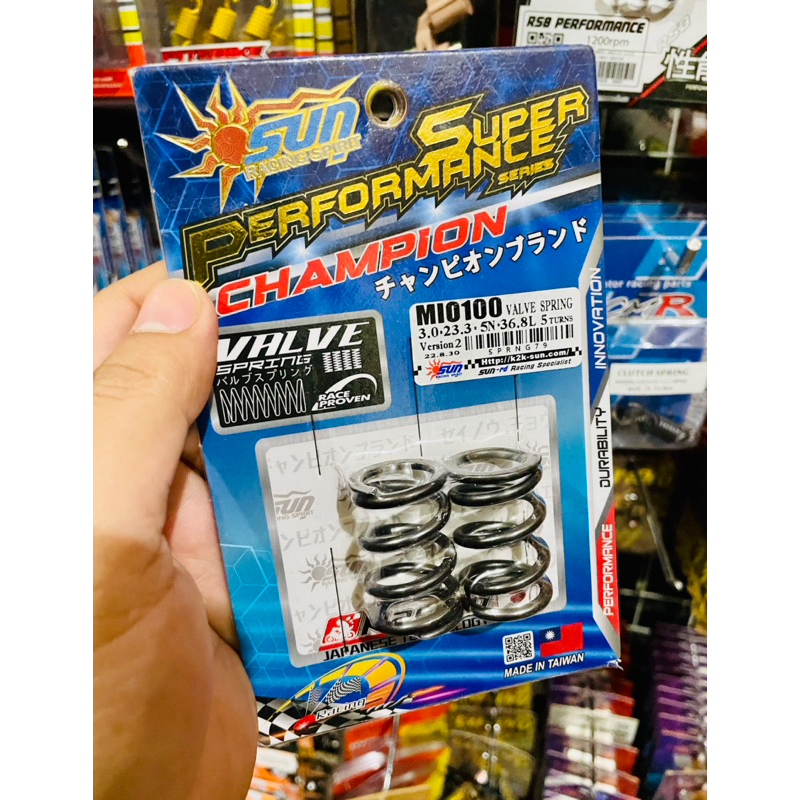 Valve Spring SUN for Mio Sporty (5 Turns) | Shopee Philippines