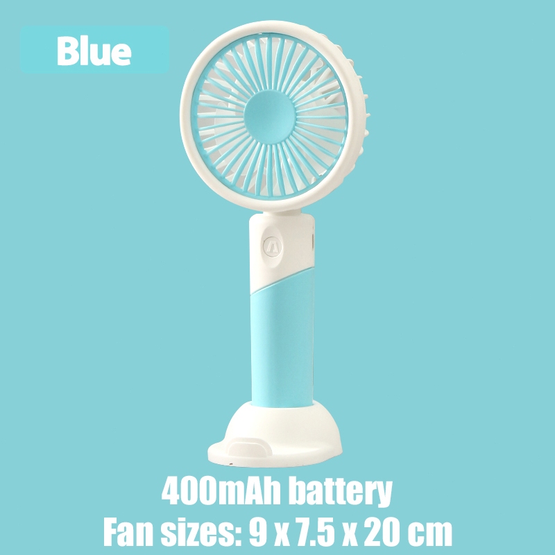 GOOJODOQ Portable Mini Fan Rechargeable for School Kids Electric Small ...
