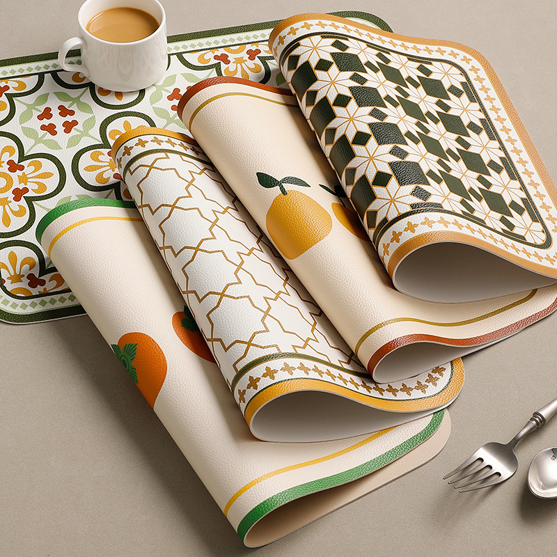 Kitchen Absorbent Mat Countertop Drain Pad Quick-drying Soft Drying Mat ...