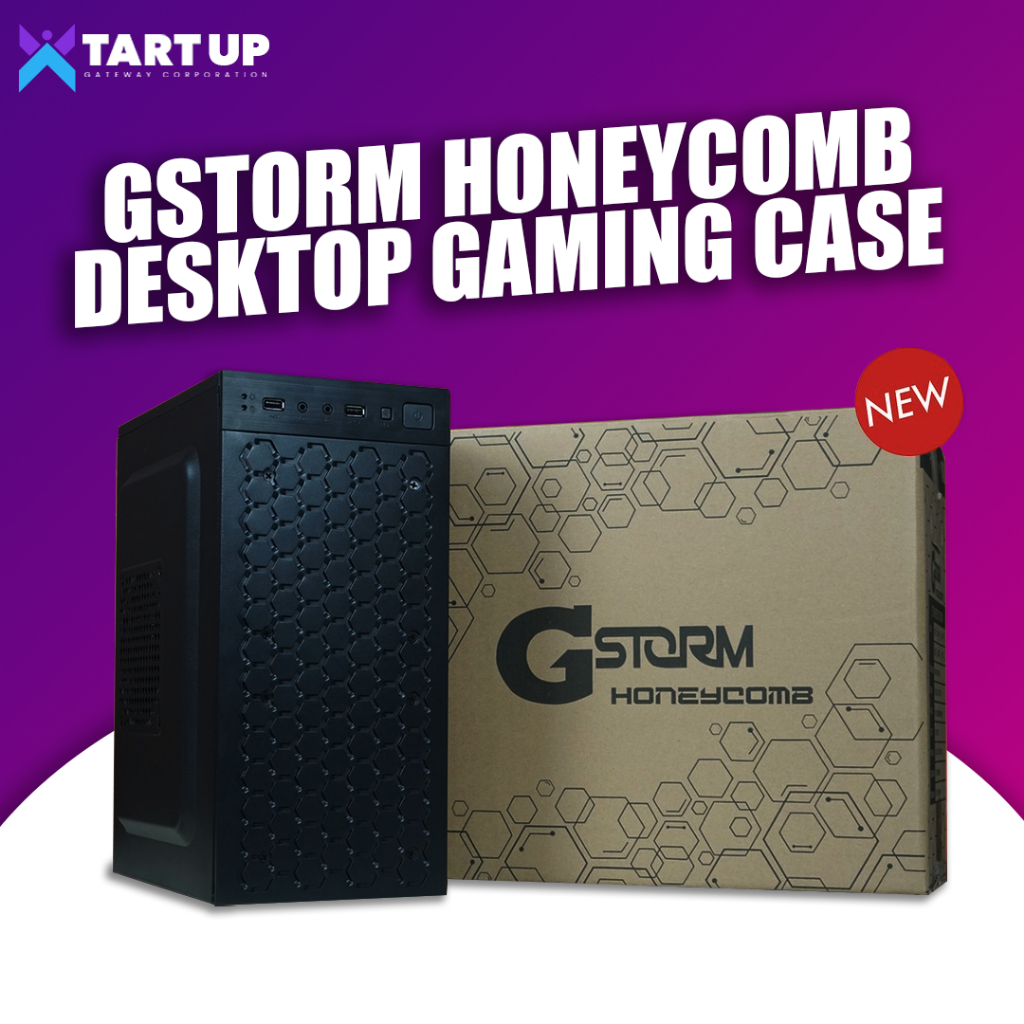 GSTORM HONEYCOMB & MI-A2 MINI TOWER DESKTOP GAMING CASE | Shopee ...