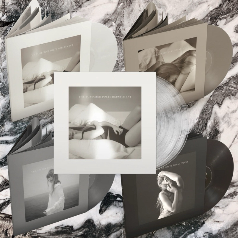 Taylor Swift The Tortured Poets Department Vinyl - Checkout | Shopee ...