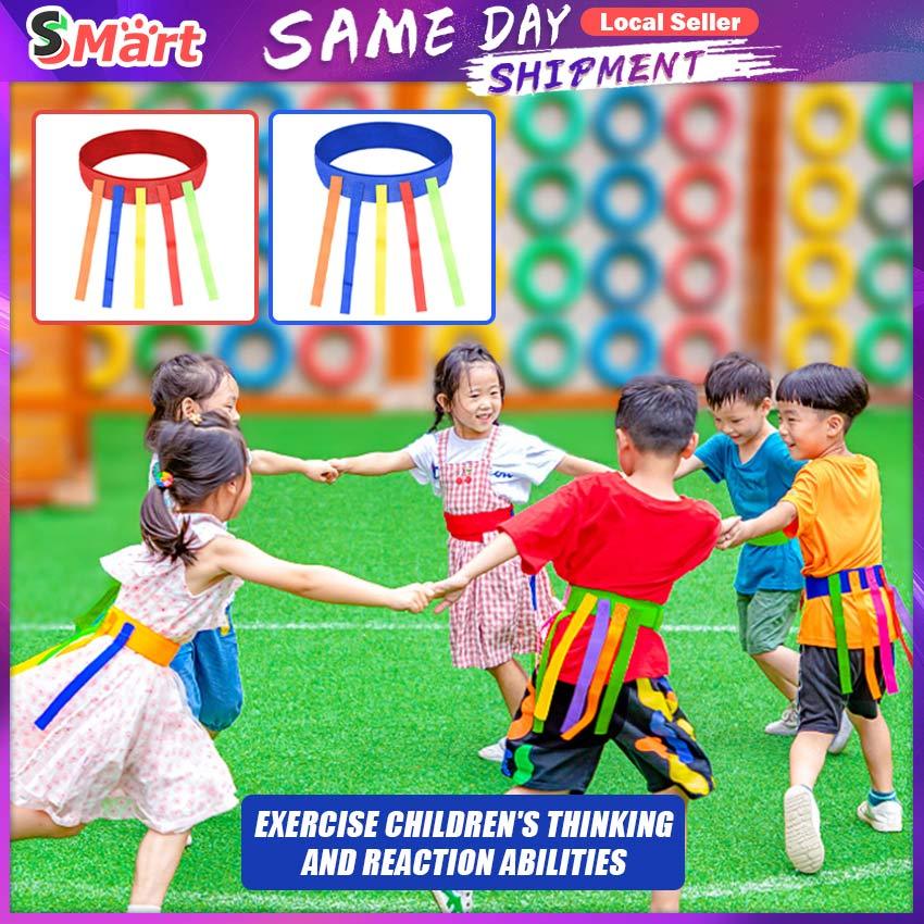 Catching Tail Props Collective Fun Game Pulling Tail Parent Child ...