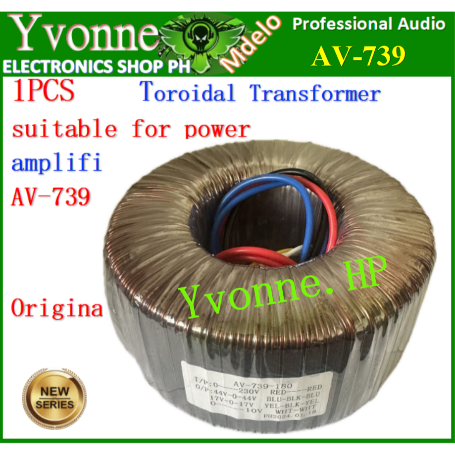 The Toroidal Transformer suitable for power amplifier AV739 AV-739 ...