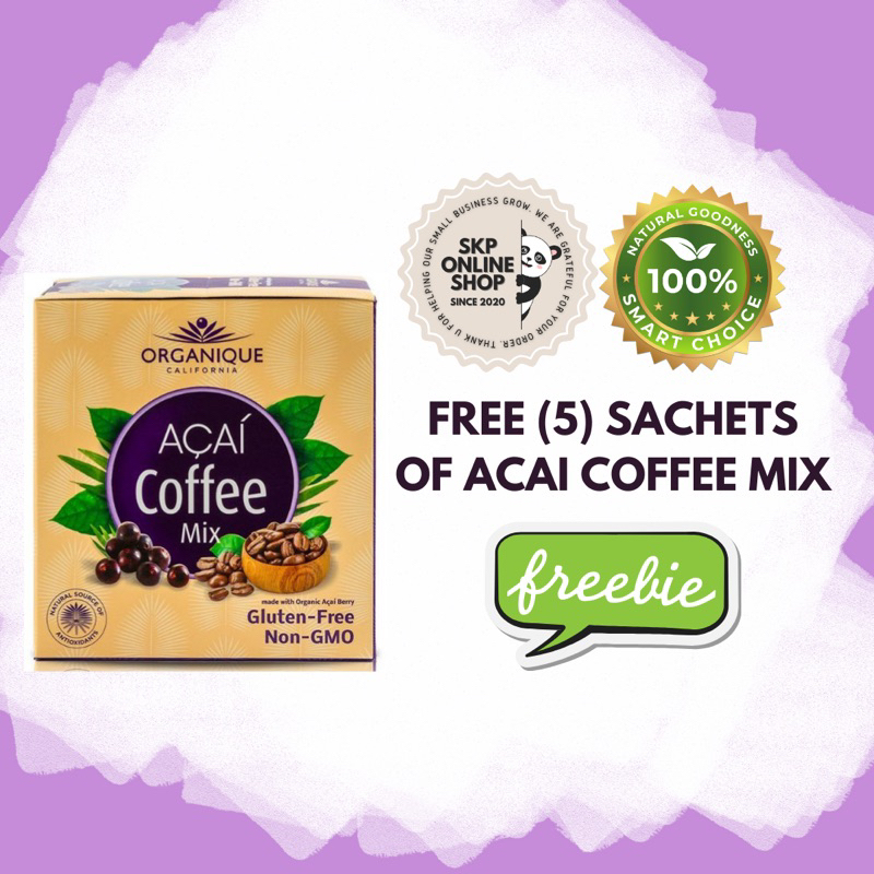 Acai Coffee Mix by Wellness Organique 10 x 15 g | Shopee Philippines