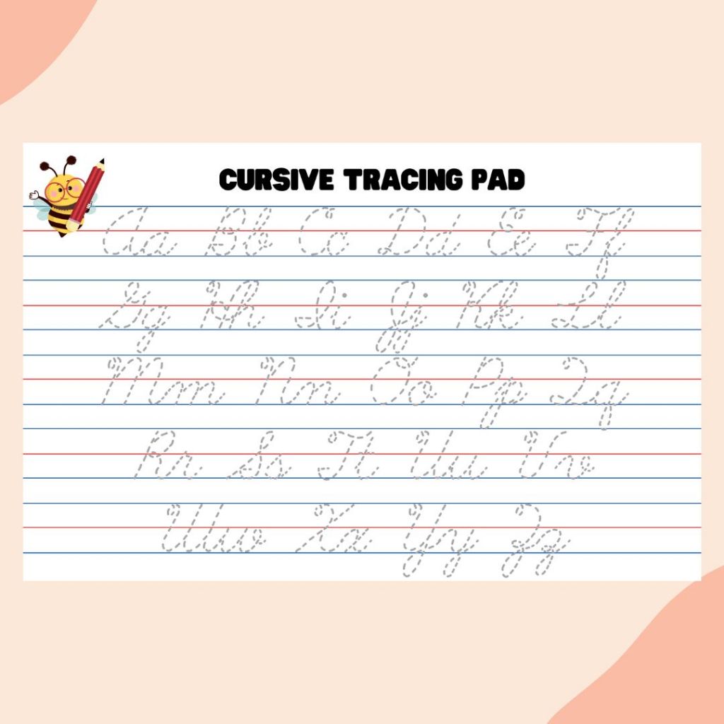 Cursive Tracing Pad 24 Pages | Shopee Philippines