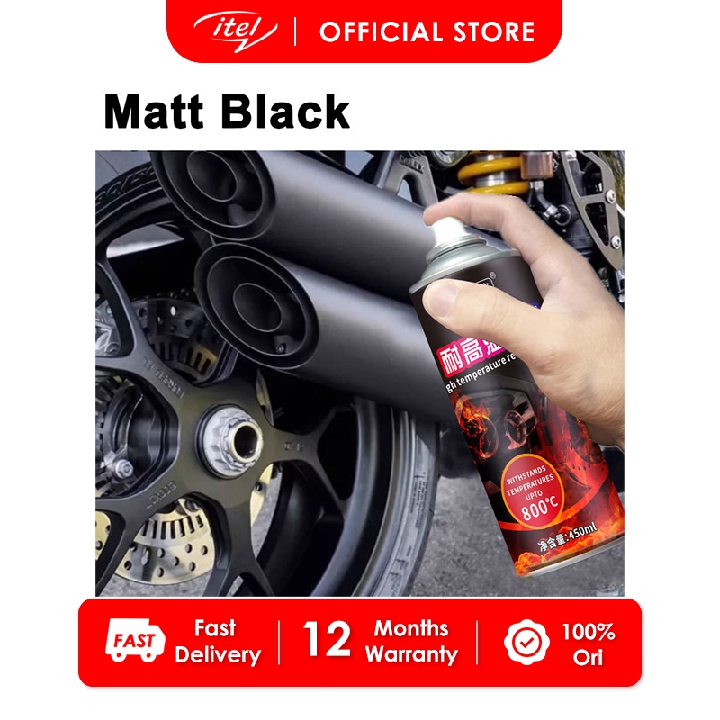Motorcycle Parts High Temp Spray Paint Engine Coating Spray 400ml ...
