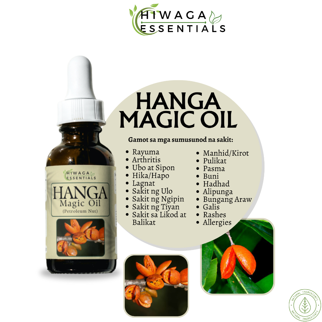 [Hiwaga] Premium Hanga Magic Oil 15ml | Quiapo Magic Langis | Gamot sa ...