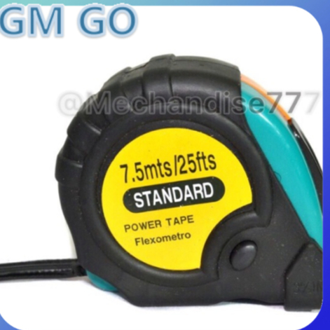 5M/7.5M STANDARD TAPE MEASURE SELF LOCK TAPE MEASURES DISTANCE METER ...