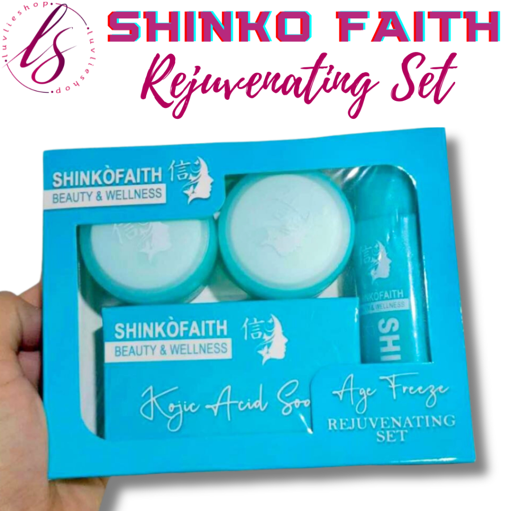SHINKO FAITH Shinko Rejuvenating Set new packaging Roxanne Timbas ...