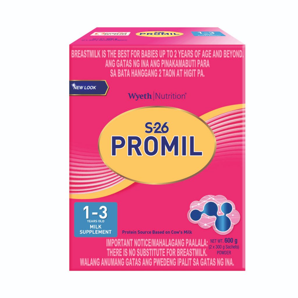 S-26 PROMIL THREE Milk Supplement 1-3 Years Old Box 600g | Shopee ...