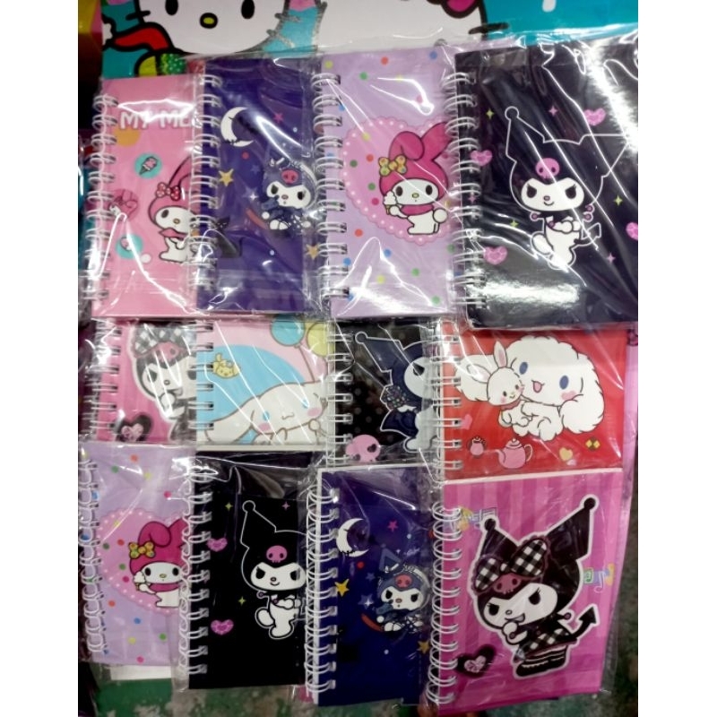12PCS KURUMI/SANRIO SMALL/MINI NOTE BOOK/,WHOLESALE | Shopee Philippines