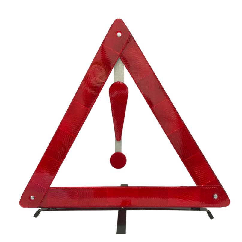 Car Emergency Breakdown Warning Triangle Red Reflective Road Safety ...
