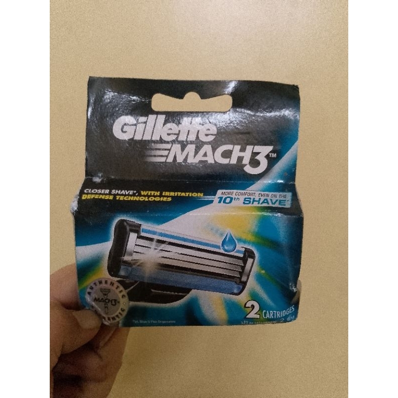 Gillette Mach 3 Cartdridge 2's | Shopee Philippines