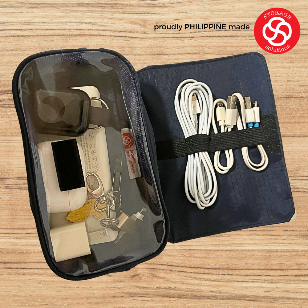 Storage Solutions Ph CLARK Chargers and Cables Organizer | Shopee ...