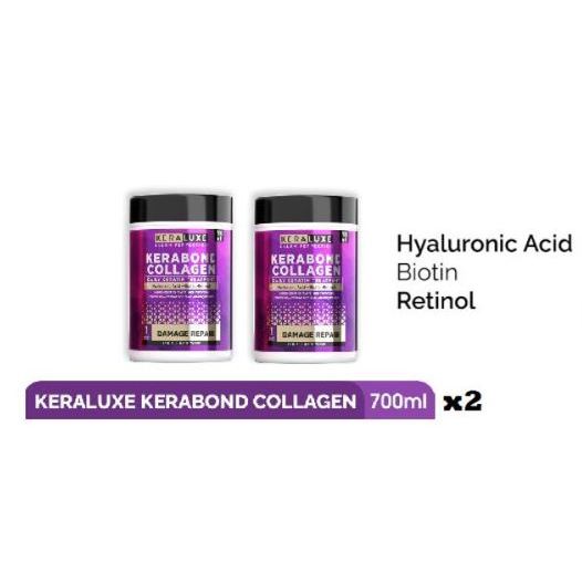 Luxe Organix KERALUXE Salon Perfection 700mlx2 B1T1(Kerabond Collagen ...