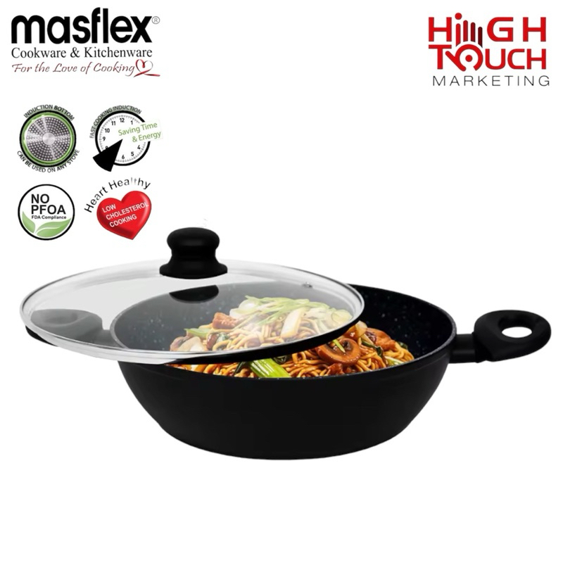 Masflex 28 cm Galaxy Forged Non Stick Induction Ready Skillet | Shopee ...