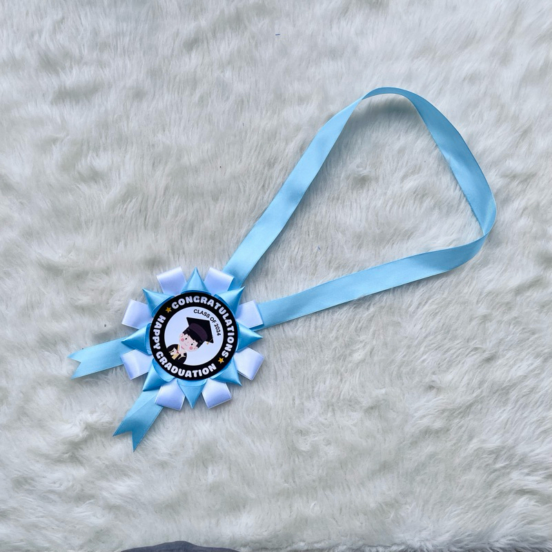 GRADUATION LEI RIBBON FOR KIDS | MOVING UP | RECOGNITION | Shopee ...