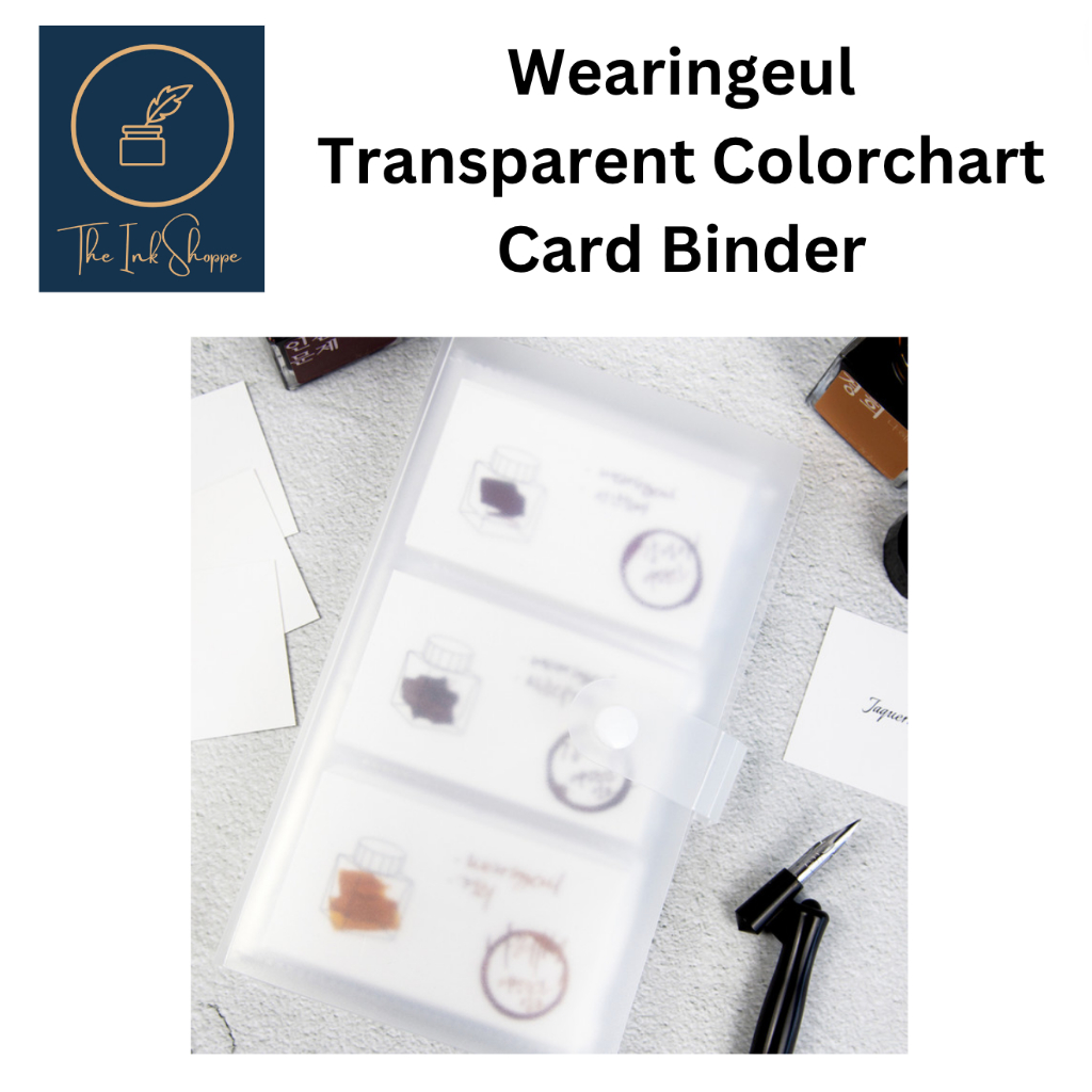 Wearingeul Transparent Colorchart Card Binder | Shopee Philippines
