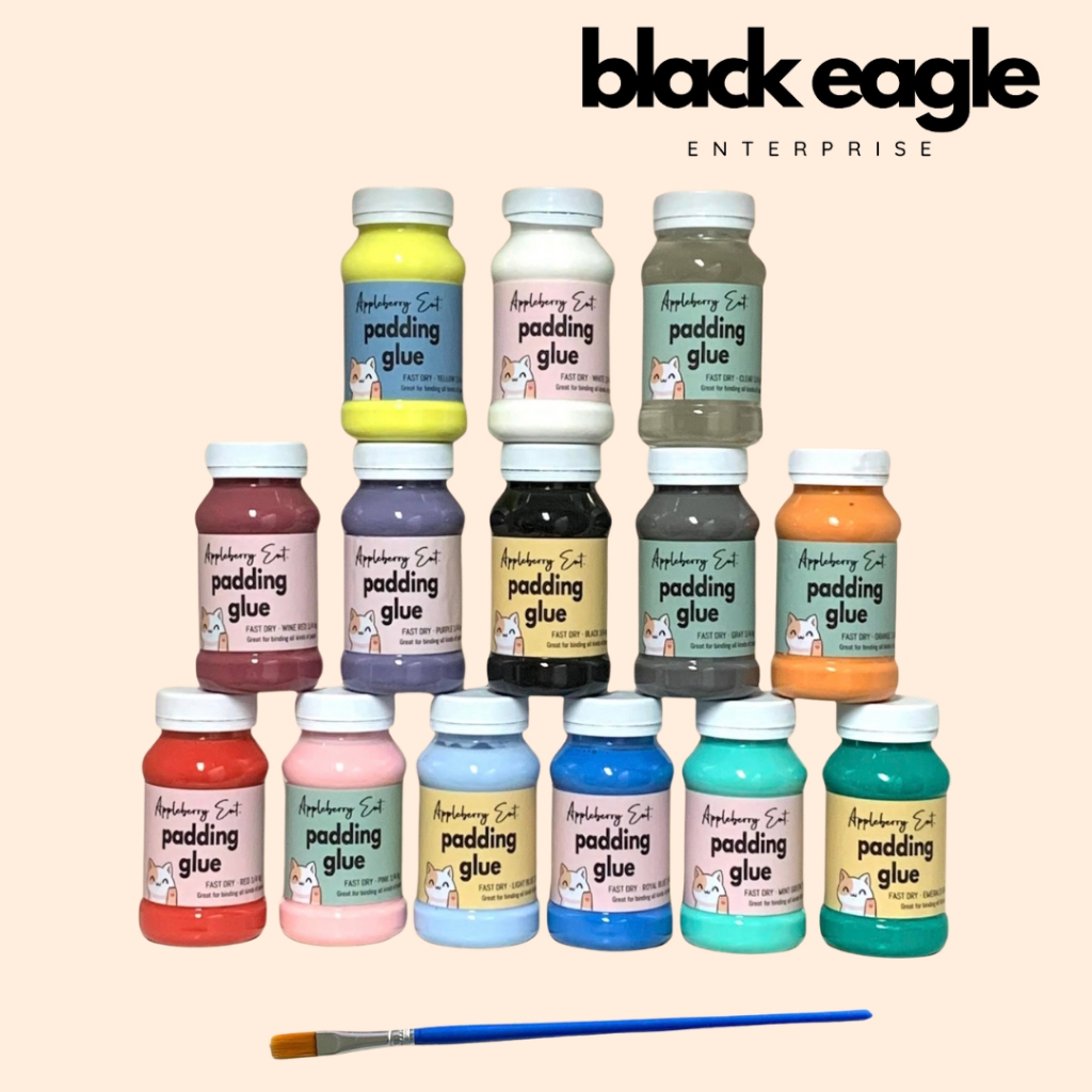 PADDING GLUE, BINDING GLUE for notepad with FREE BRUSH | Shopee Philippines