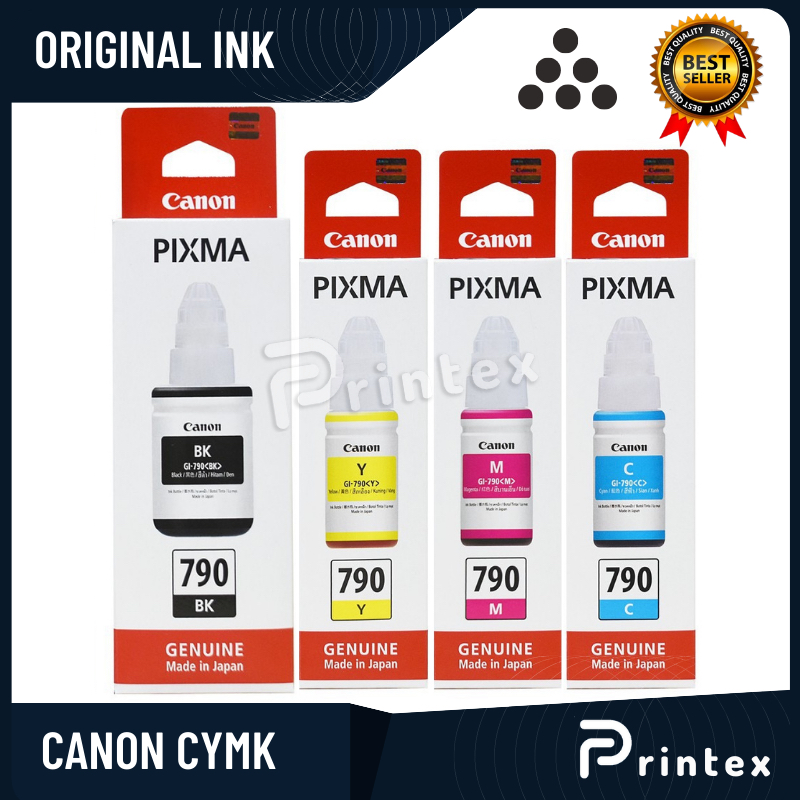 CANON GI-790 printer INK G1000 G2000 G3000 G4000 G1010 G2010 G3010 ...
