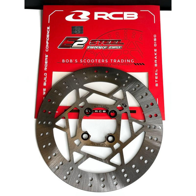 RCB E2 Steel Disc Plate Sniper 135 / Mio (4 Holes) 267MM, 245MM, 220MM ...