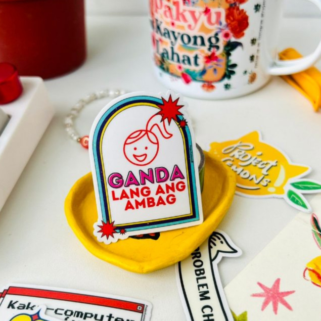 Project Lemons - Ganda Lang Ambag Sticker | Waterproof Laptop Tumbler ...
