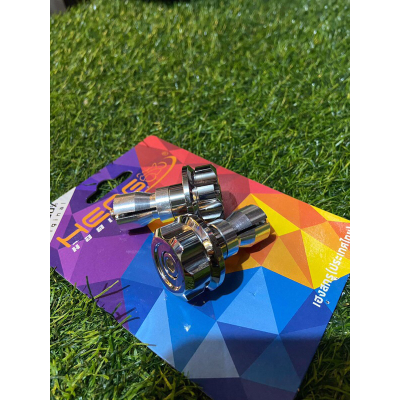 Heng CNC gear design bar end (universal but not for honda click adv pcx ...