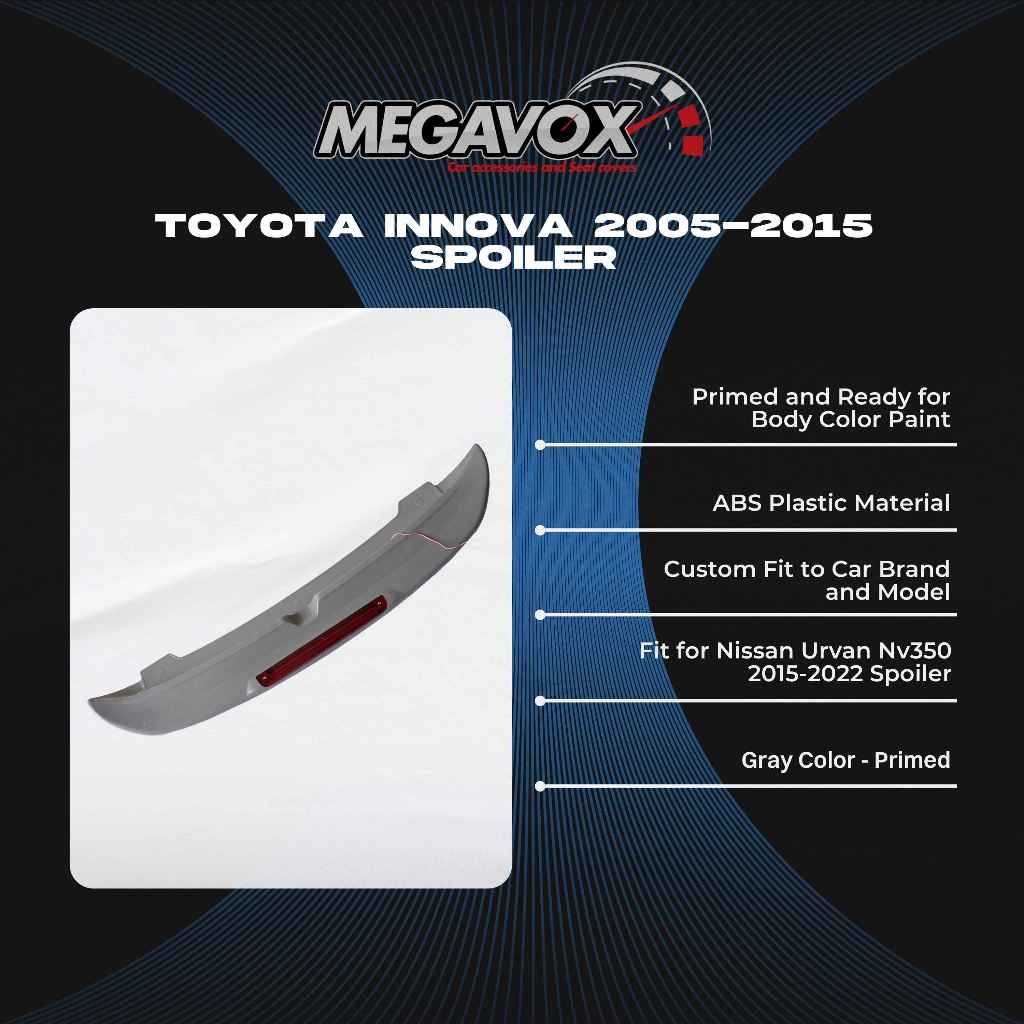Toyota Innova 2005-2015 Spoiler | Shopee Philippines