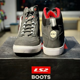 LS2 Riding Boots - Zoe Man (Black Red) | Shopee Philippines