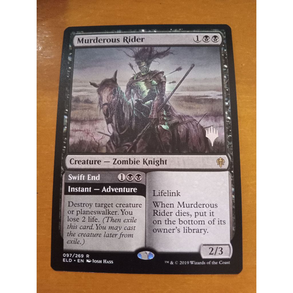 MTG Murderous Rider Rare Throne of Eldraine ELD Magic: the Gathering ...